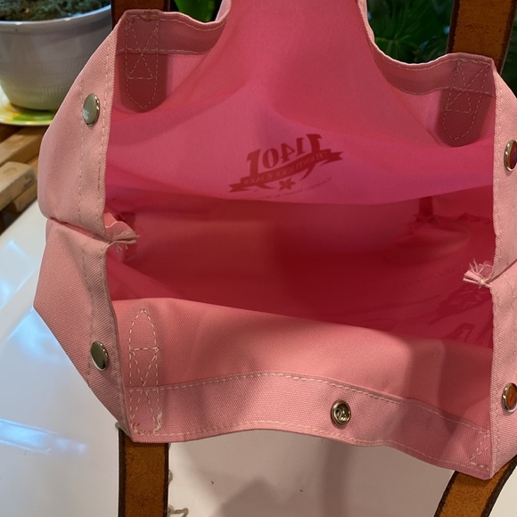 Rebecca Ray | Bags | Rebecca Ray 24 Kentucky Oaks Pink Tote Bag With Leather Straps Nwt | Poshmark